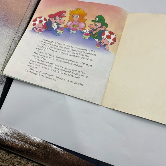 Nintendo | Other | Vintage Super Mario Bros Book Nintendo 989 190s 90s ...